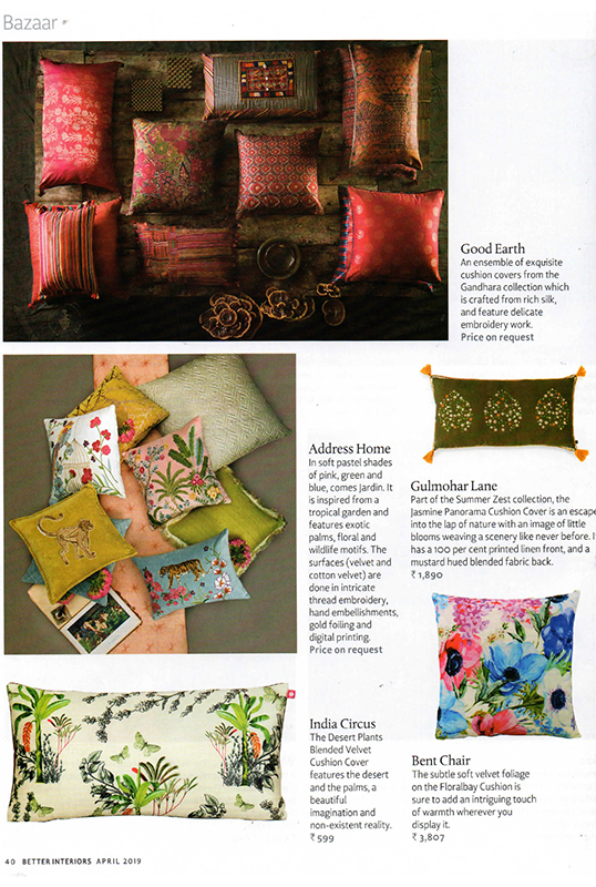 April 2019 – Address Home