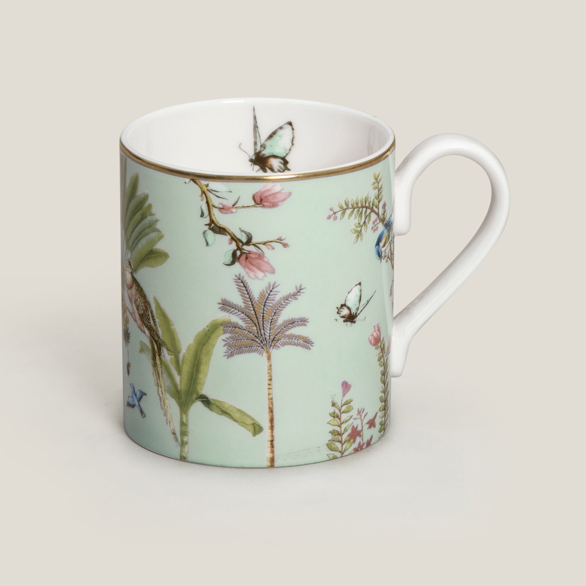 Buy Le Jardin Cyan Coffee Mug Set Of 2 Online – Address Home