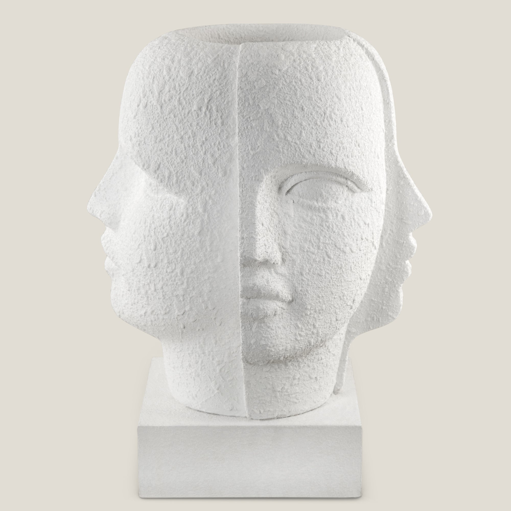 Buy Auguste White Resin Planter Online – Address Home
